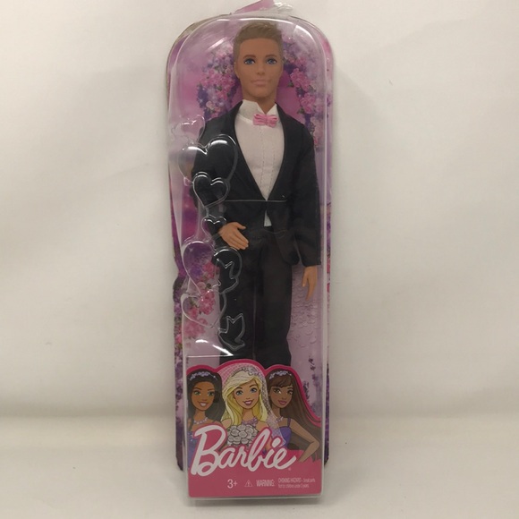 Barbie | Toys | Barbie Ken Groom Doll In Black Suit | Poshmark